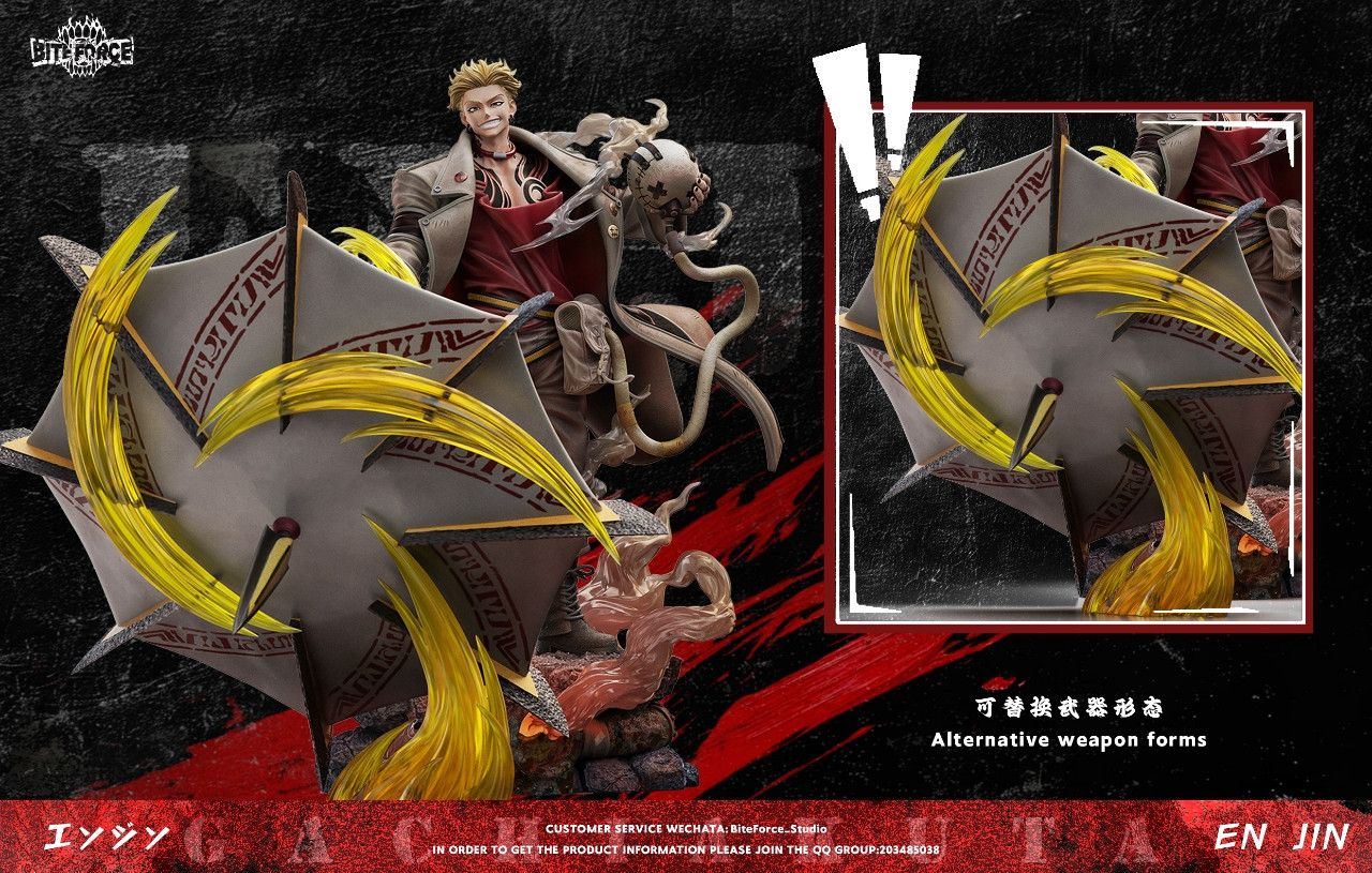 【Pre-order】BiteForce Studio 1/6 Scale Gachiakuta ENJIN Resin Statue ...