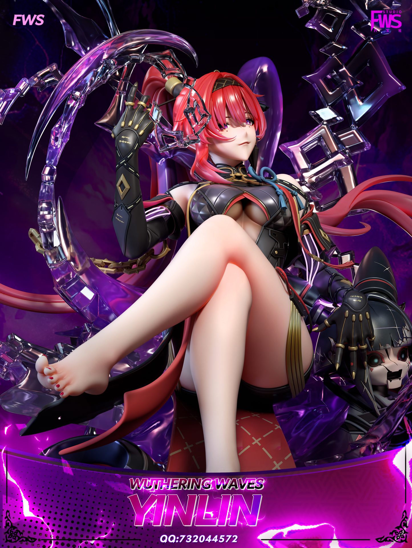 【Pre-order】FWS Studio 1/6 Scale Wuthering Waves YinLin Resin Statue - Wuthering Waves - Cool GK Club