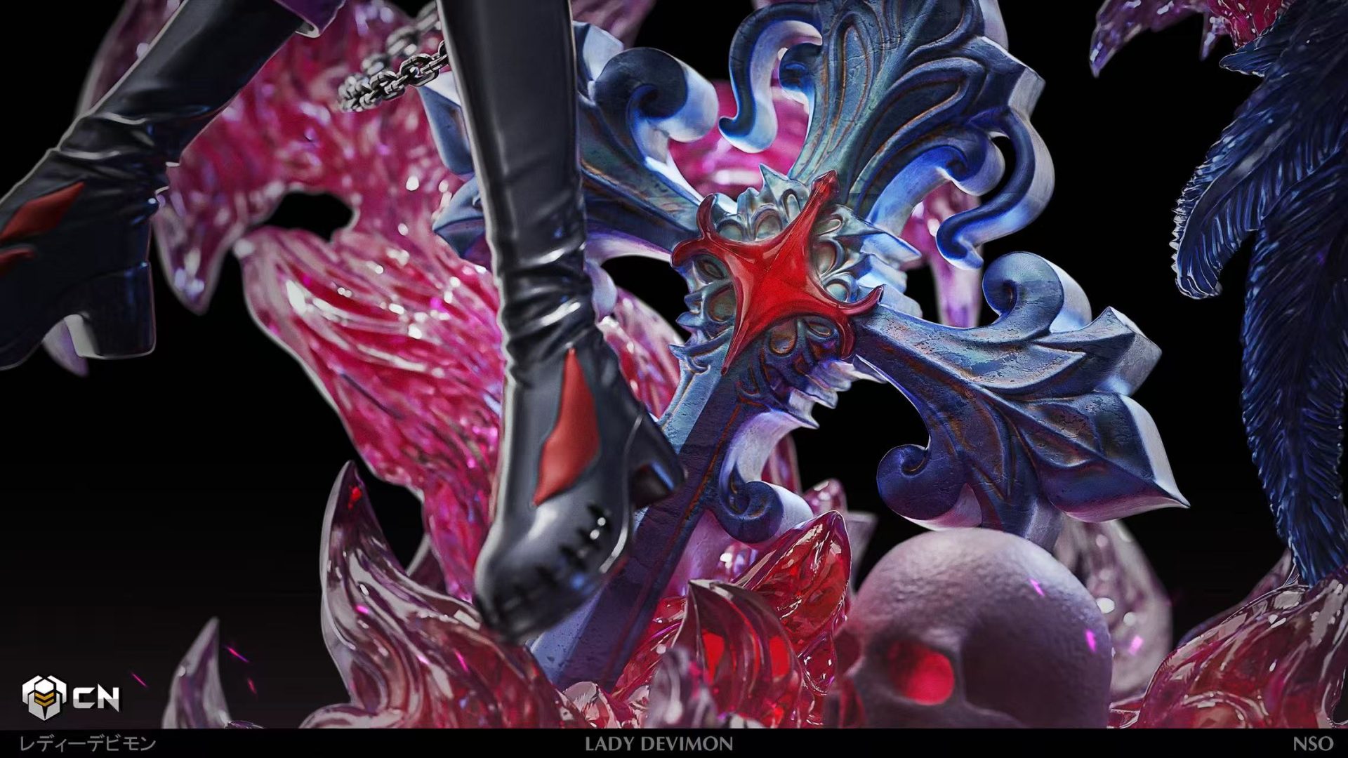 【Pre-order】Crazy Nest Studio Lady Devimon GK Resin Statue - Digimon ...