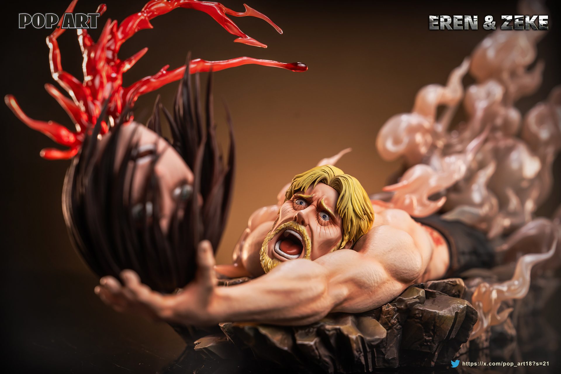 【Pre-order】POP ART Studio 1/6 Scale Catch The Head Eren Resin Statue ...