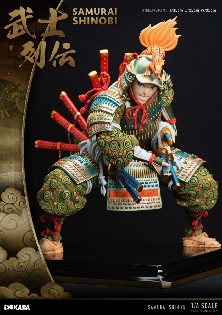 【Pre-order】Chikara Studio 1/4 Scale Nine tail Samurai Resin Statue ...