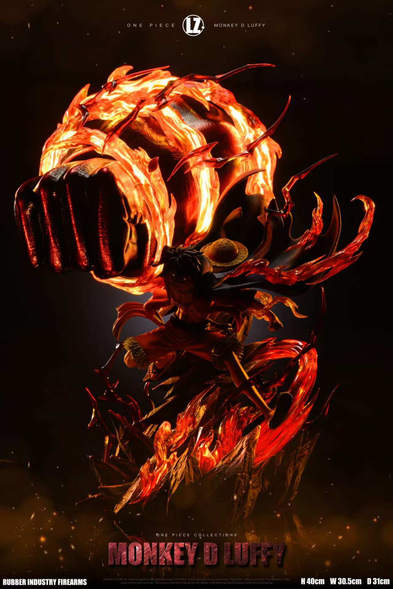 【Pre-order】LZ Studio OP Series 04 Gear Third Enka Luffy ver A Resin Statue - One Piece - Cool GK ...