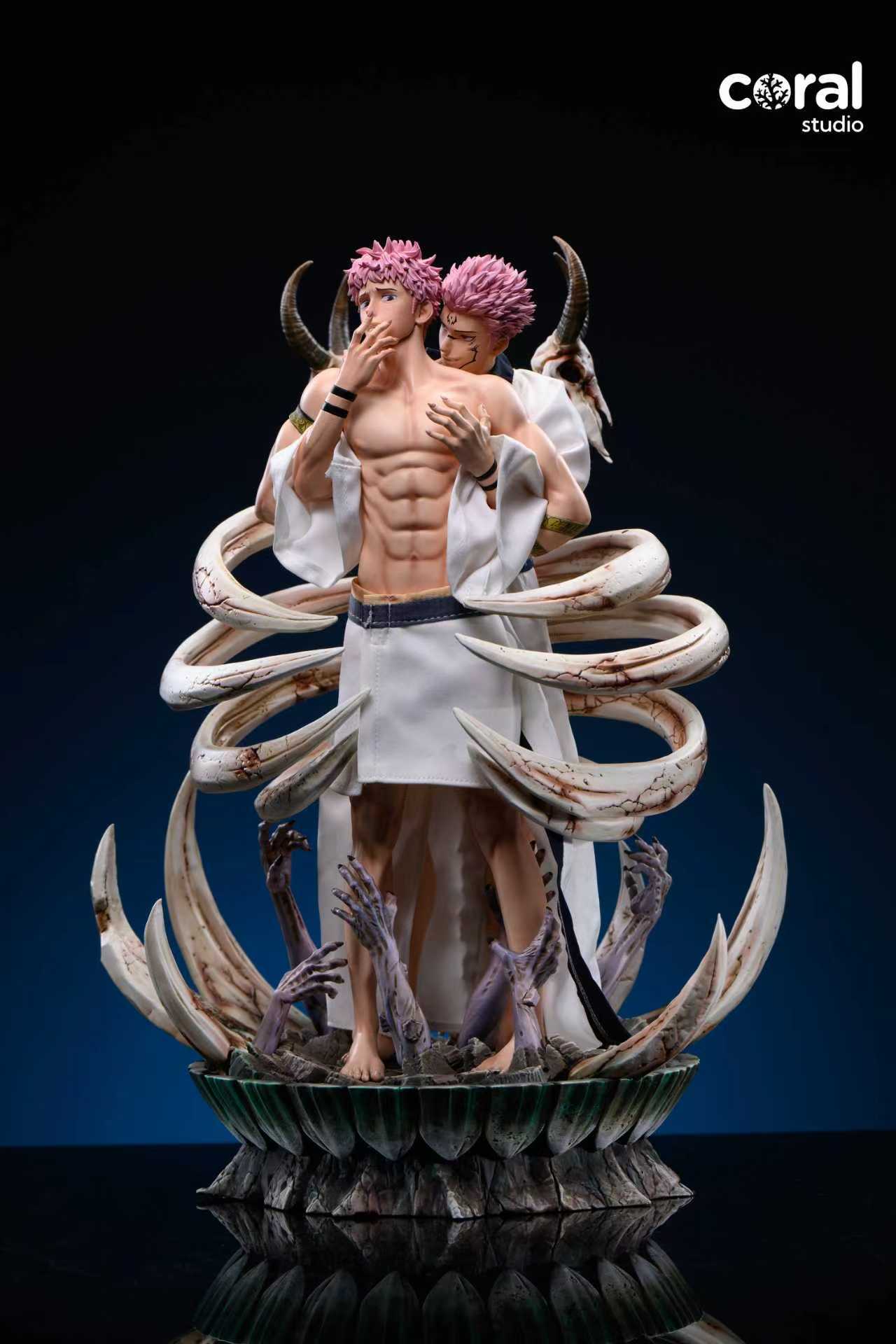 【Pre-order】CORAL Studio 1/6 Scale Sokuna & Itadorie Resin Statue ...