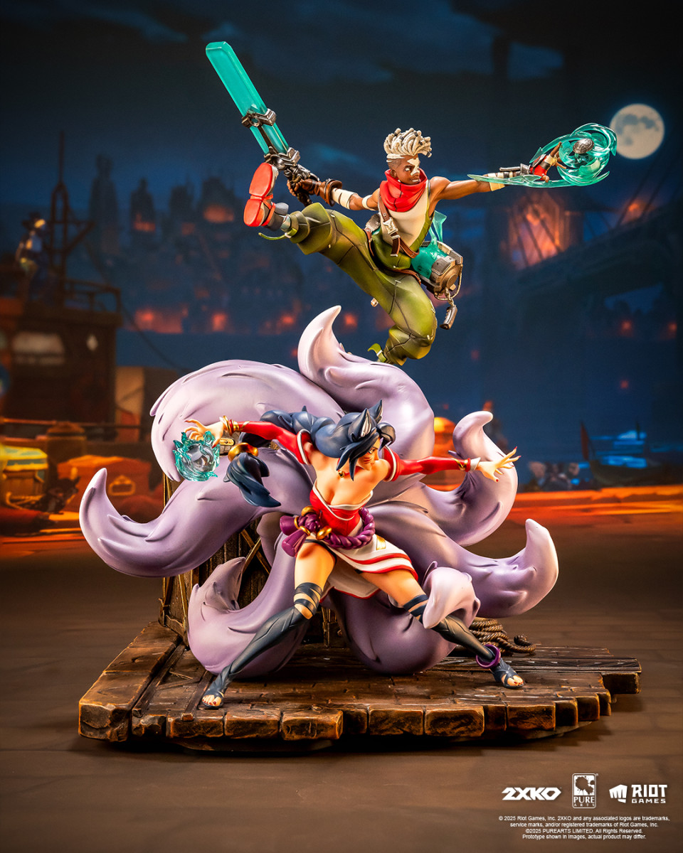 【Pre-order】Pure Arts Studio 1/10 Scale 2XKO Ekko & Ahri Resin Statue ...