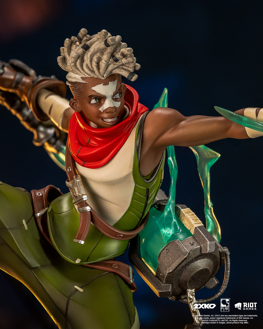 【Pre-order】Pure Arts Studio 1/10 Scale 2XKO Ekko & Ahri Resin Statue ...