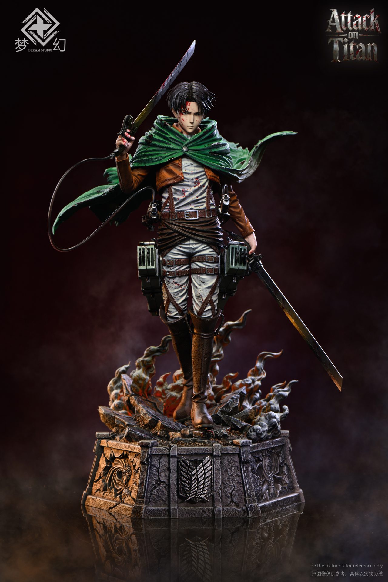 【Pre-order】Dream Studio 1/6 Scale AOT Levi Resin Statue - Attack on ...