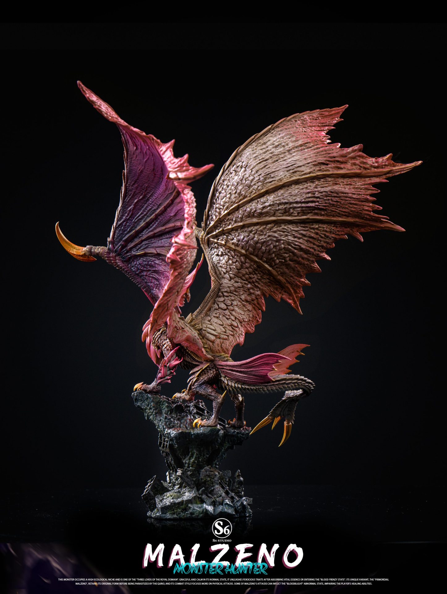 【Pre-order】S6 Studio Malzeno Resin Statue - Monster Hunter - Cool GK Club